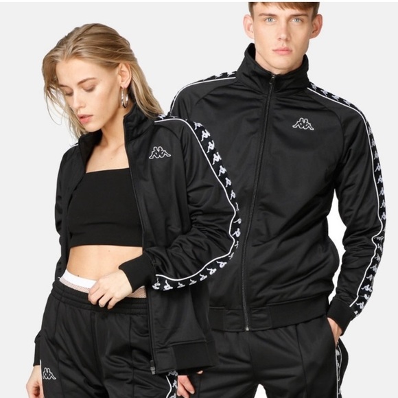 Kappa | Jackets & Coats | Kappa 222 Banda Anniston Slim Logo Track ...